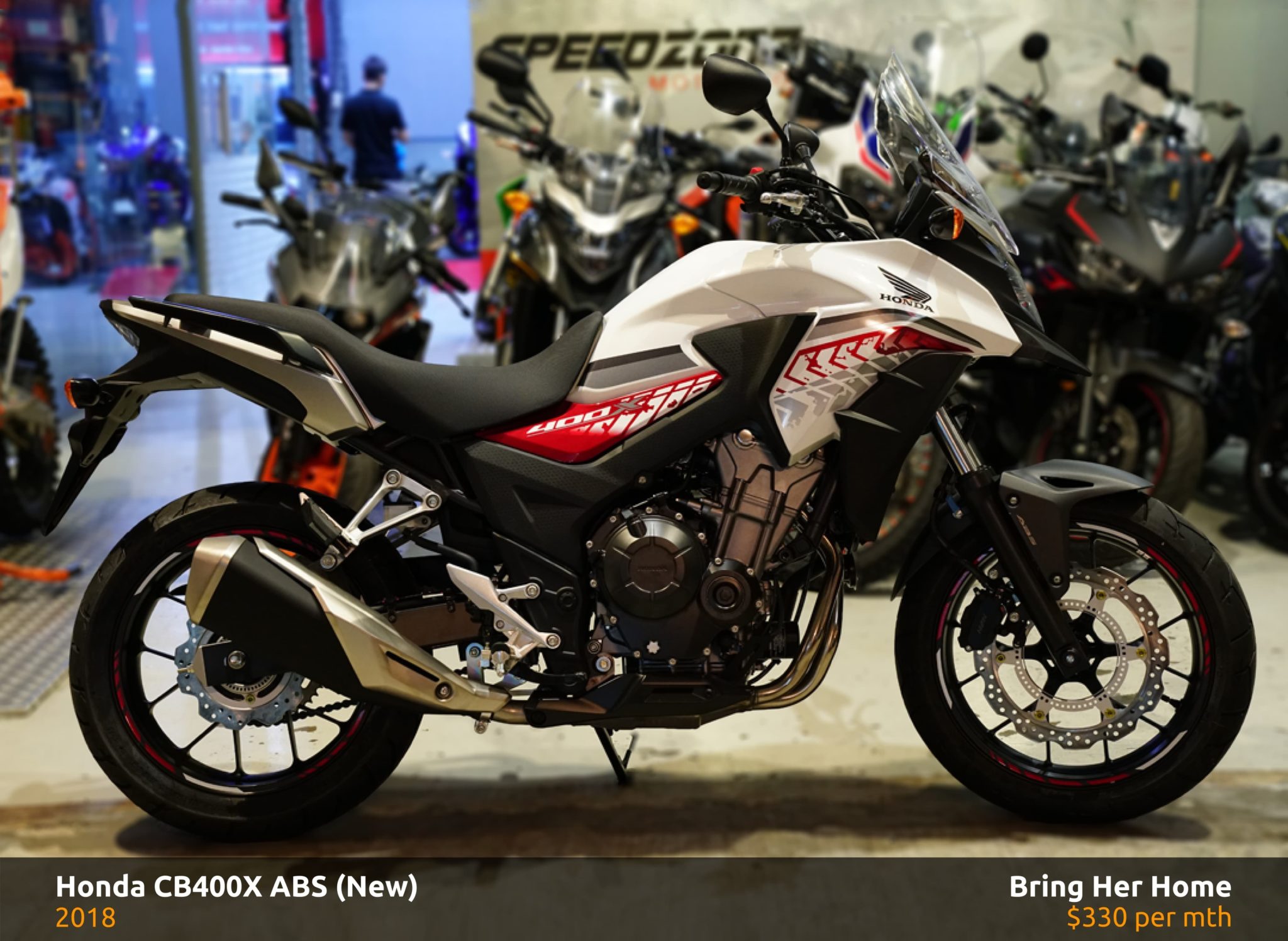 Buy Honda CB400X ABS 2018 New Model | Motorbike Enthusiasts' Choice